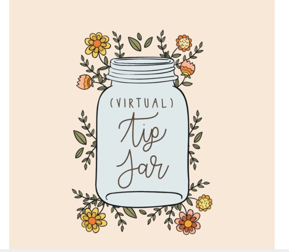 Virtual Tip Jar - Etsy