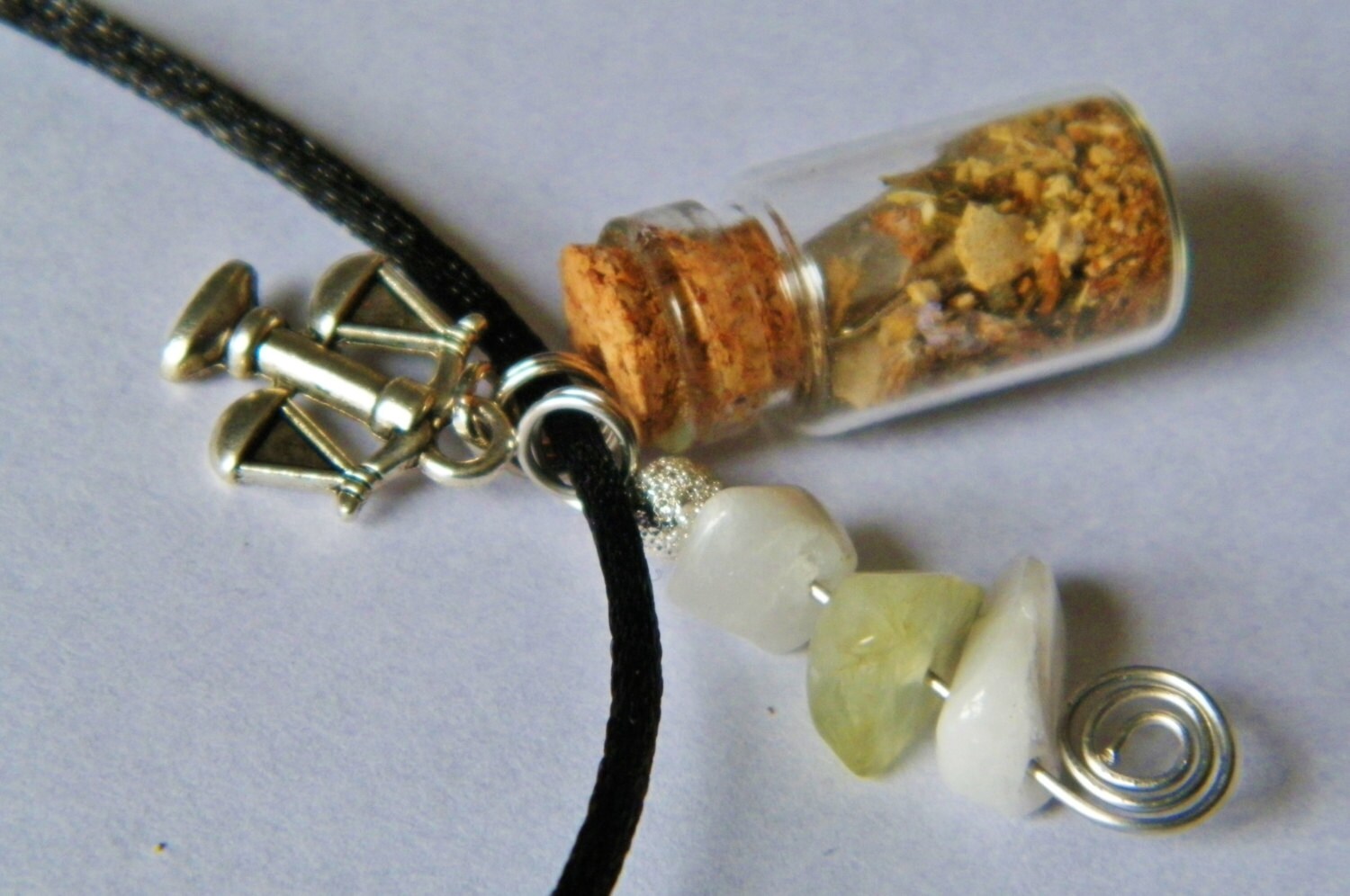 Overcoming Grief Release Charm Bottle Necklace Release Ritual - Etsy