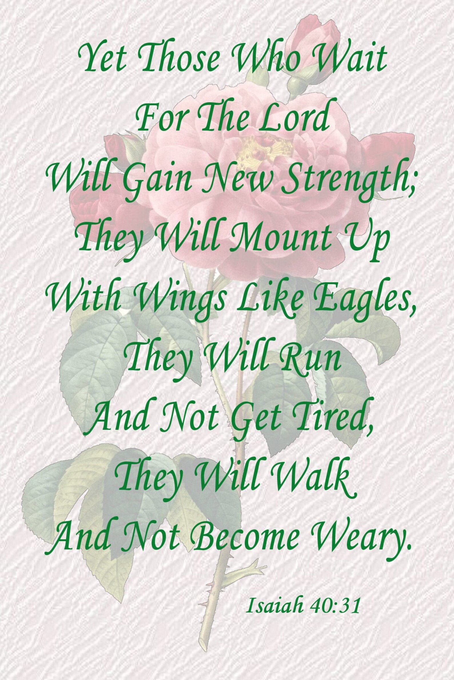Isaiah 40:31 Bible Verse Digital Download Printable Wall Art Print or ...
