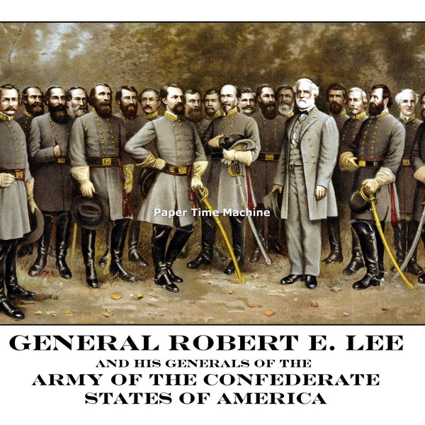 Picture of Robert E Lee - Etsy