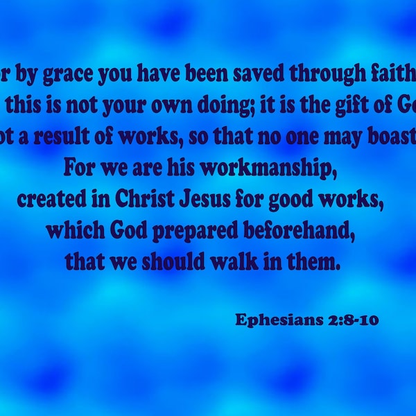 Ephesians 2 8 - Etsy