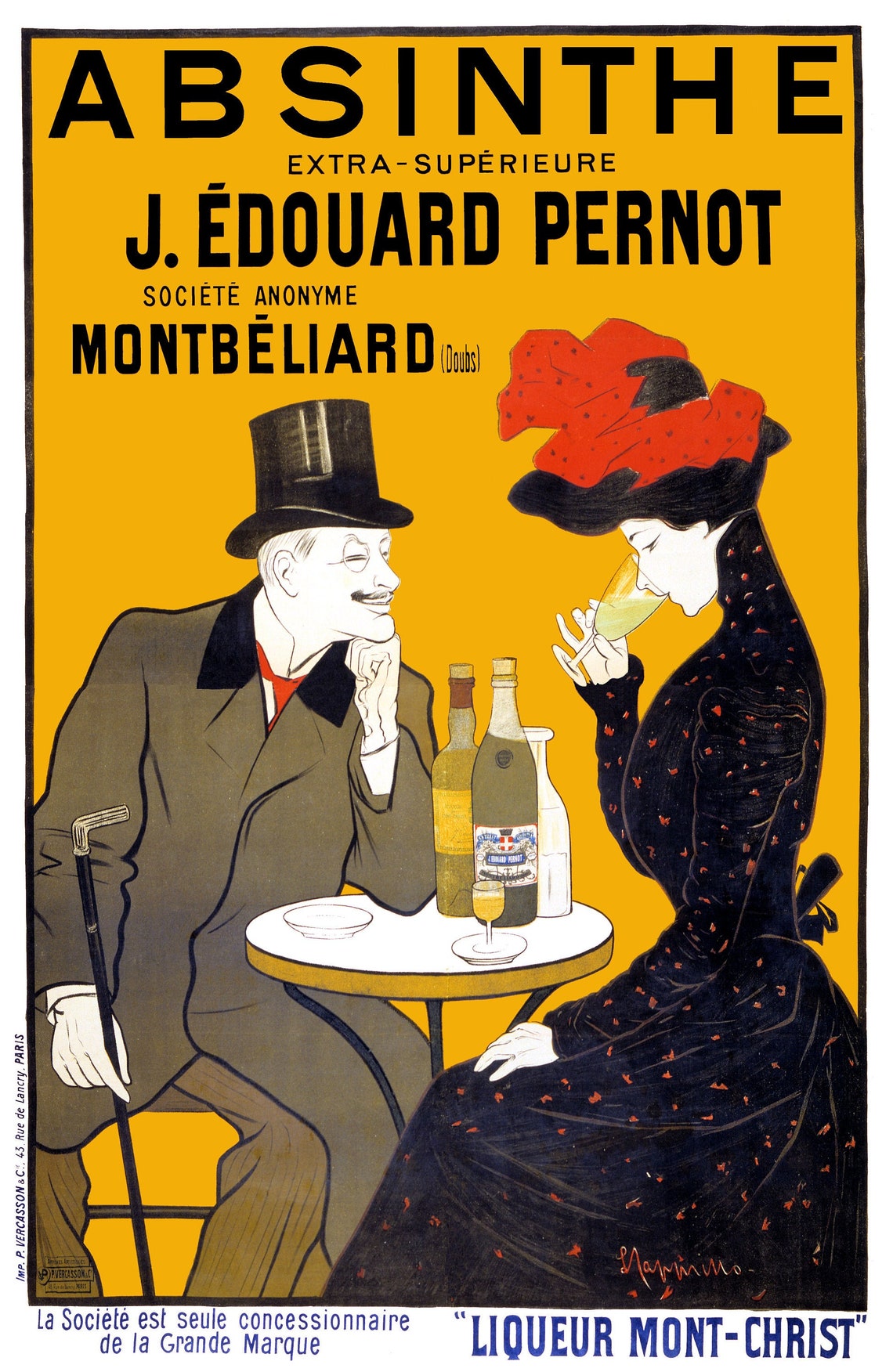 Absinthe French Liqueur Vintage Art Print - Digitally Remastered Fine ...