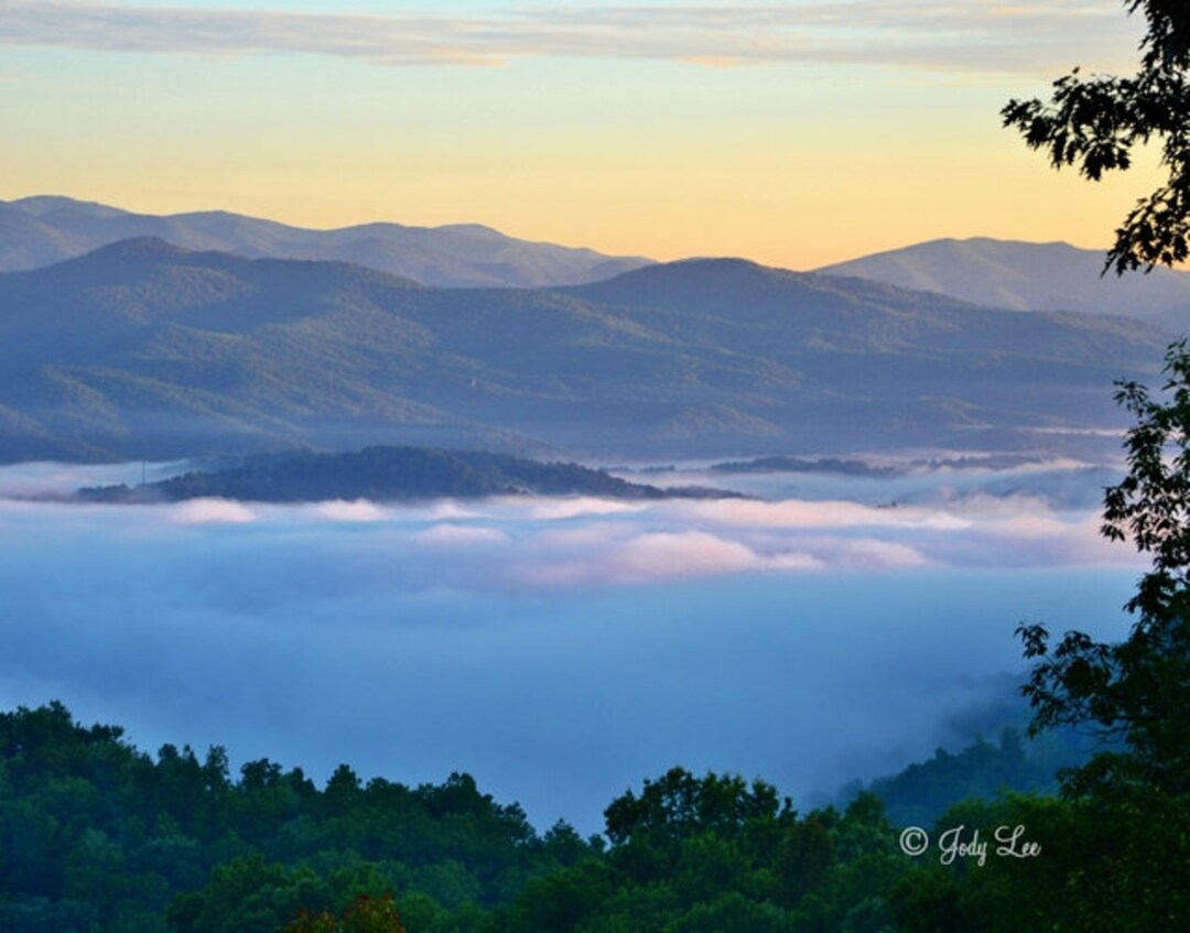 Blue Ridge Mountain, Blue Ridge Landscape, Landscape Photography, Smoky ...