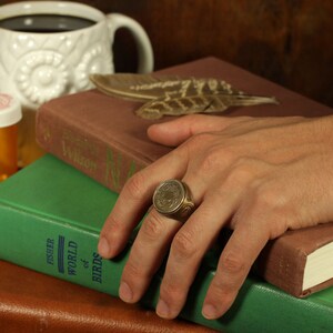 Brother to Dragons Signet Ring // Unisex // Special Edition Nite Owl ...