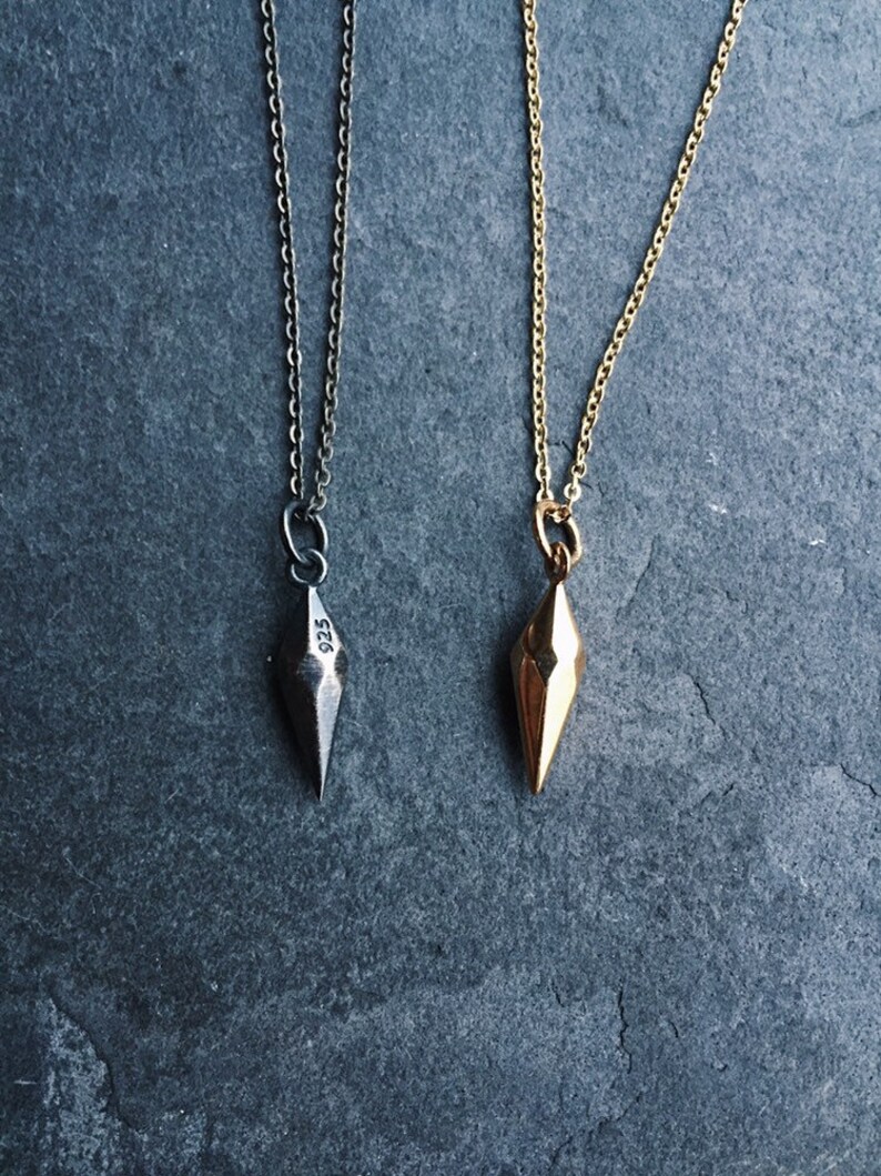 Mini Scrying Pendulum // Divination and Dowsing Plumb Necklace - Etsy