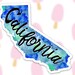 California Sticker Vinyl Stickers for Laptop Car Sticker - Etsy