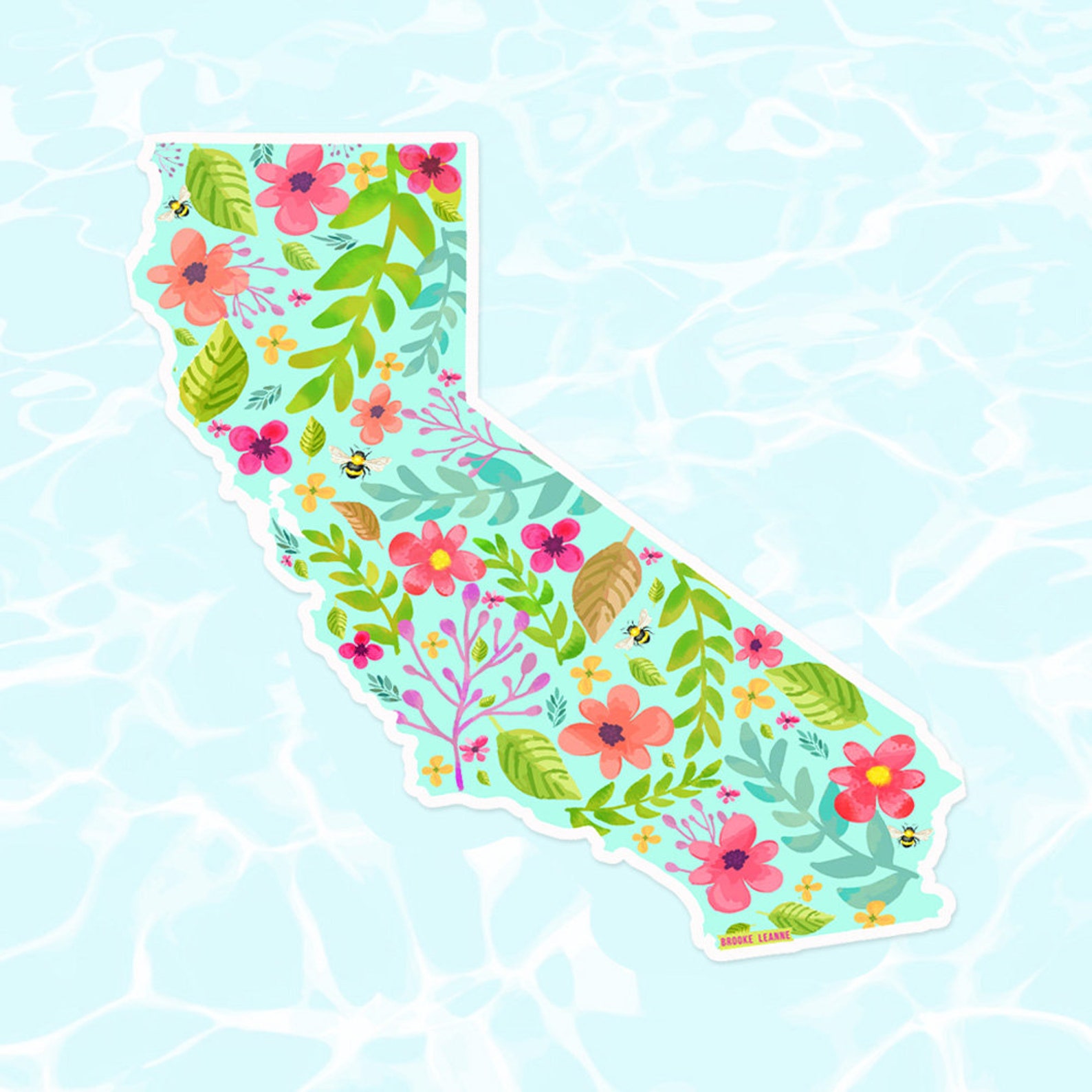 California Sticker Vinyl Stickers for Laptop Car Sticker - Etsy
