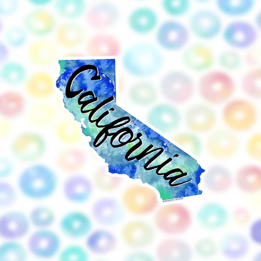 California Sticker | Vinyl Stickers for Laptop | Car Sticker | CA ...