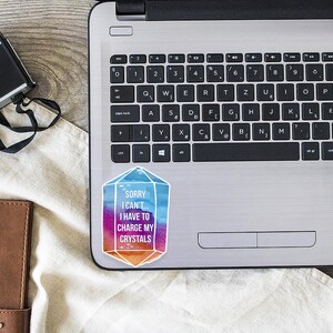 Crystal Sticker Decal | Vinyl Stickers for Laptops | Car Decal | Charge ...