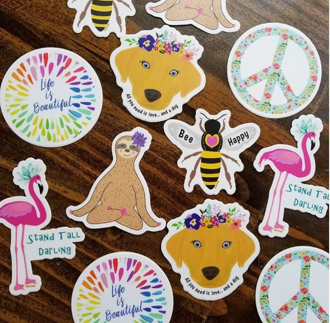 Choose Any 4 Stickers Vinyl Stickers Stickers Deals - Etsy