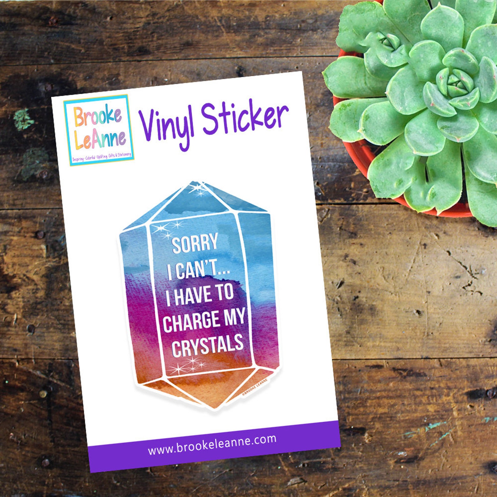 Crystal Sticker Decal Vinyl Stickers for Laptops Car Decal - Etsy