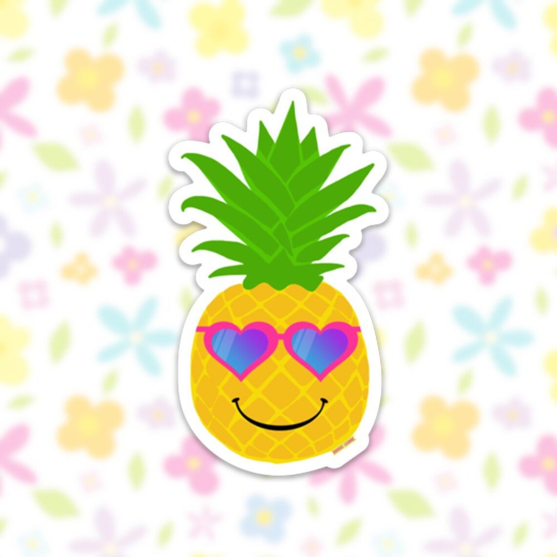 Pineapple Sticker Decal Vinyl Stickers for Laptops Car - Etsy