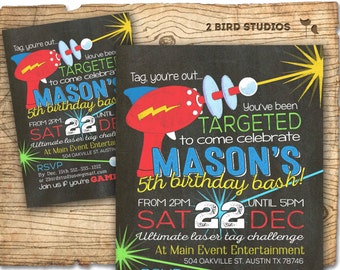 Science birthday party invitation Science birthday | Etsy