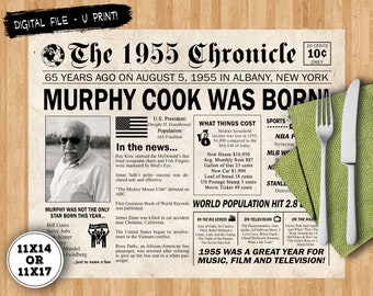 1955 Fun Facts | Etsy