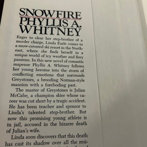 Vintage Book, Phyllis A Whitney - Etsy