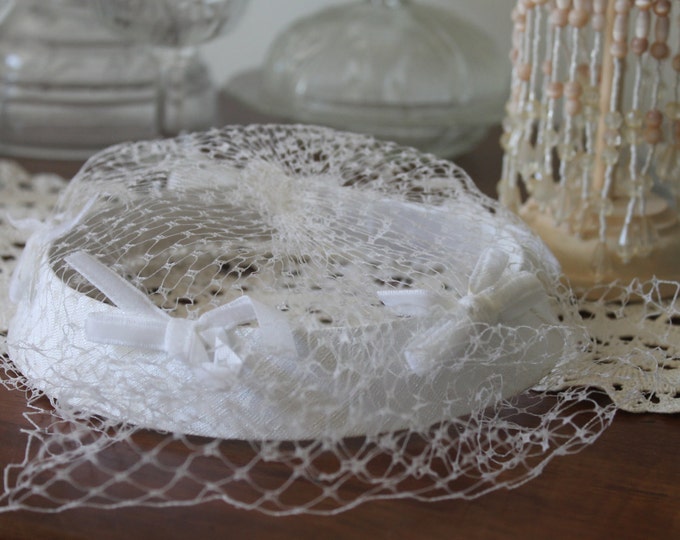 Bridal Veil, Vintage Bridal Hat, Wedding Veil - Etsy