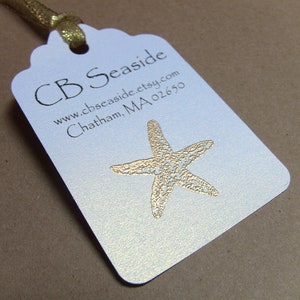 10 Business Gift Tags, Product Gift Tags, Professional Packaging, Text ...