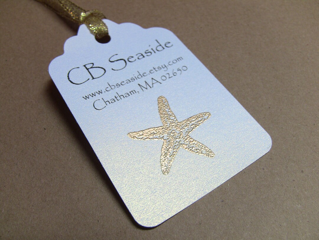 10 Business Gift Tags, Product Gift Tags, Professional Packaging, Text ...