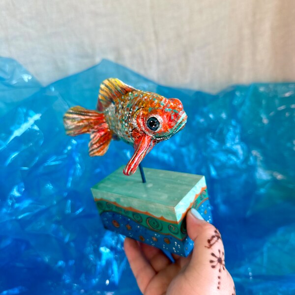 Paper Mache Fish - Etsy