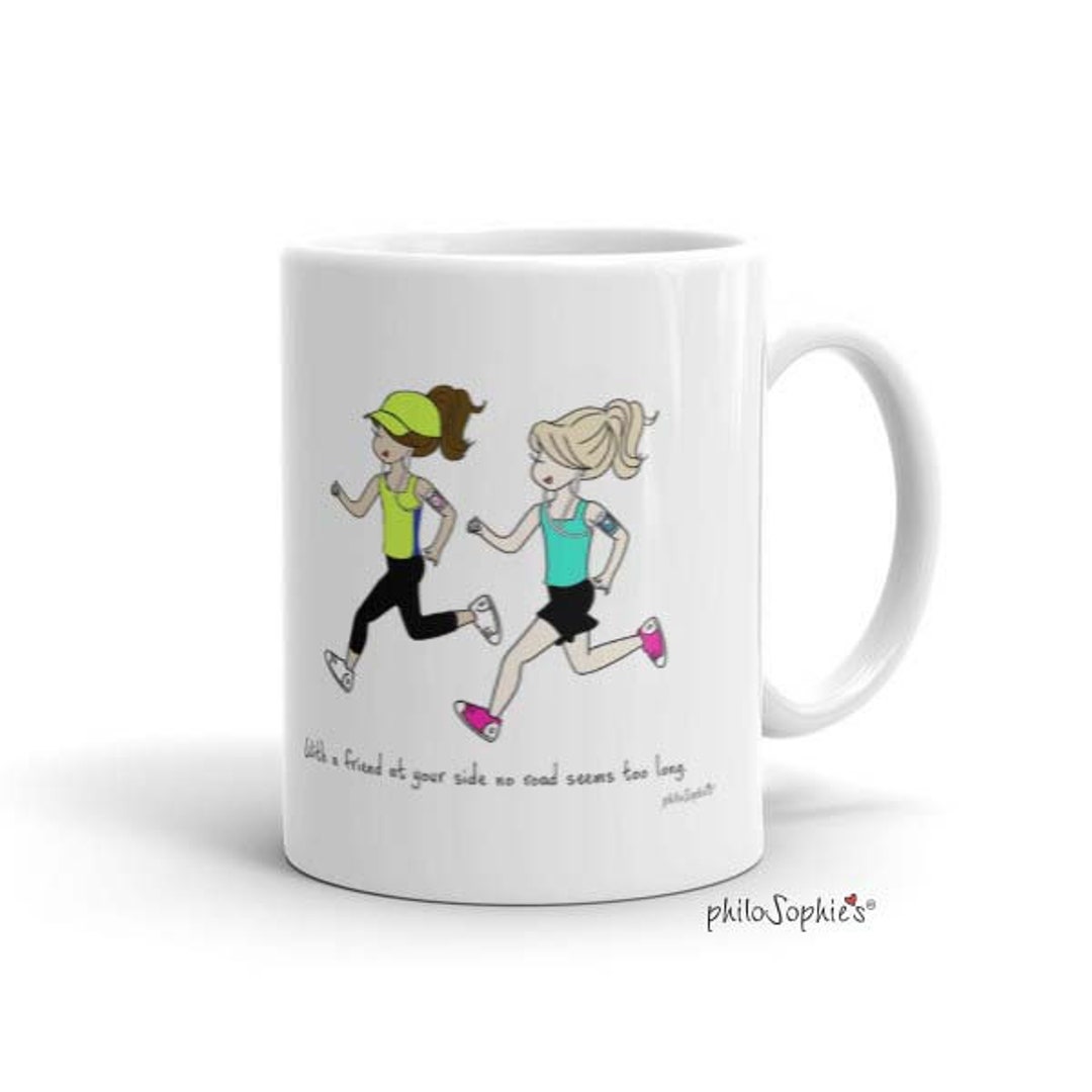 Runner Friends Mug,sole Mates Custom Runner Mug, Personalized Running ...