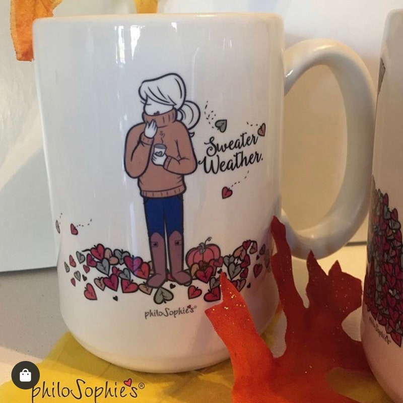 Sweater Weather Coffee Mug - Etsy