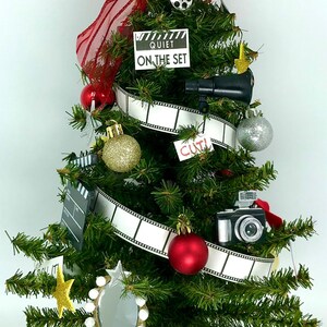 Hollywood / Movies / Film Themed 18" Christmas Tree - Etsy