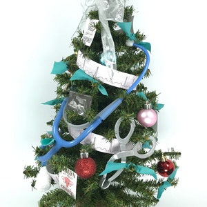 OB/GYN / Obstetrician / Obstetrics Themed 18" Christmas Tree - Etsy