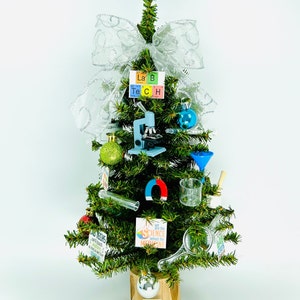Laboratory / Lab Technician Themed 18 Christmas Tree - Etsy