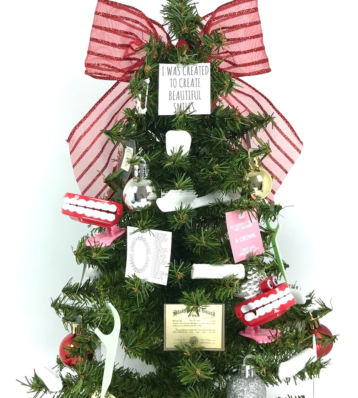 Dental / Dentist Themed 18" Christmas Tree - Etsy