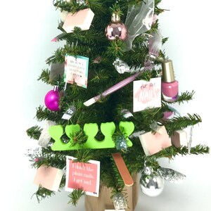 Nail Salon / Manicurist Themed 18" Christmas Tree - Etsy
