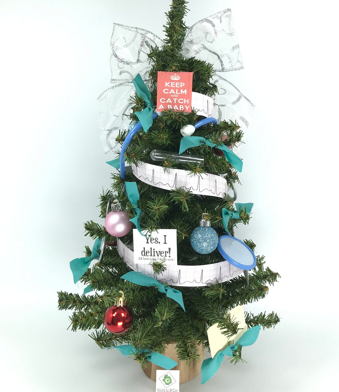 OB/GYN / Obstetrician / Obstetrics Themed 18" Christmas Tree - Etsy