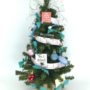 OB/GYN / Obstetrician / Obstetrics Themed 18" Christmas Tree - Etsy