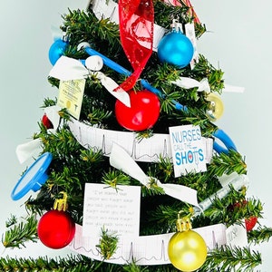 Nurse Themed 18" Christmas Tree - Etsy