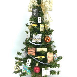 General Contractor / Construction Themed 18" Christmas Tree - Etsy