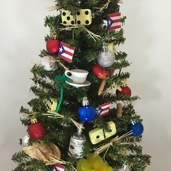 Puerto Rico Christmas Ornament - Etsy