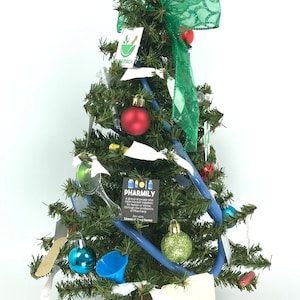 Pharmacist / Pharmacy Themed 18" Christmas Tree - Etsy