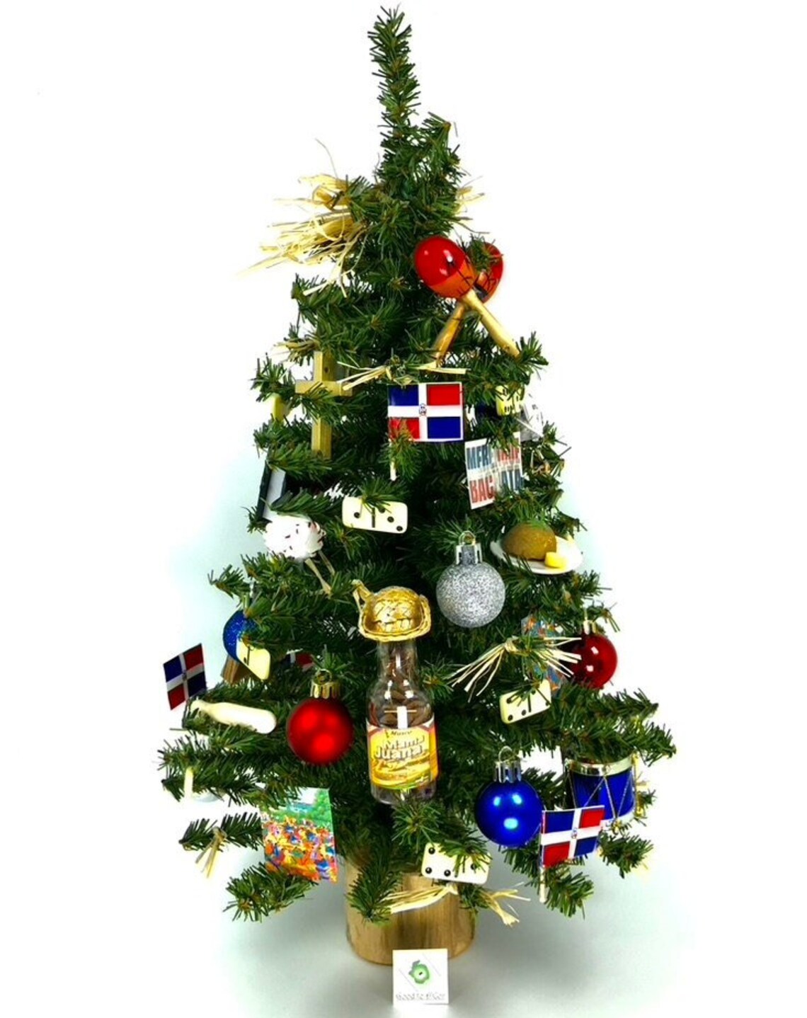Dominican Republic / Republica Dominicana Themed 18" Christmas Tree - Etsy