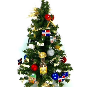 Dominican Republic / Republica Dominicana Themed 18" Christmas Tree - Etsy