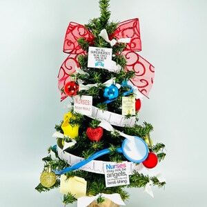 Nurse Themed 18" Christmas Tree - Etsy