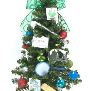 Pharmacist / Pharmacy Themed 18" Christmas Tree - Etsy