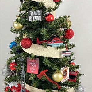 Firefighter Themed 24 Christmas Tree - Etsy