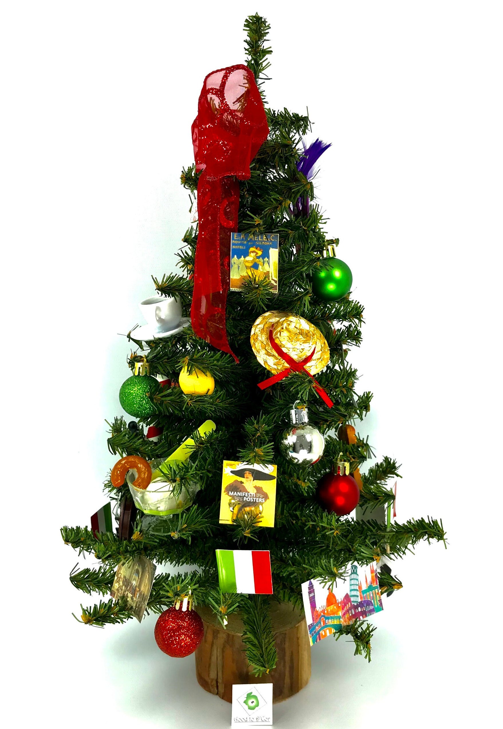 Italy / Italian Themed 18" Christmas Tree - Etsy