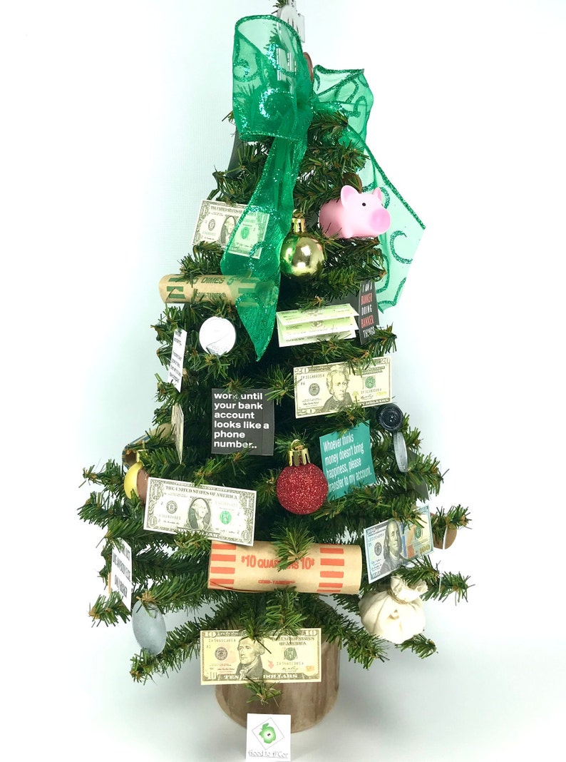 Bank / Banker Themed 18" Christmas Tree - Etsy