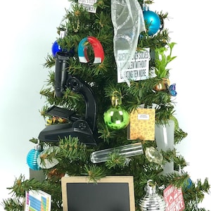 School Science Teacher Themed 18 Christmas Tree - Etsy