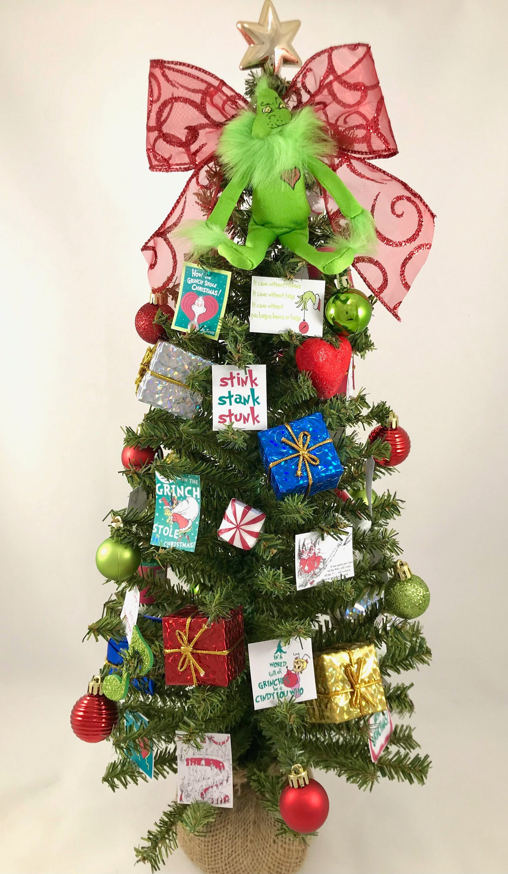 Dr Seuss Christmas Tree Topper