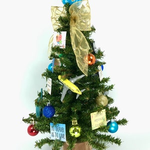 Travel Themed 18" Christmas Tree - Etsy