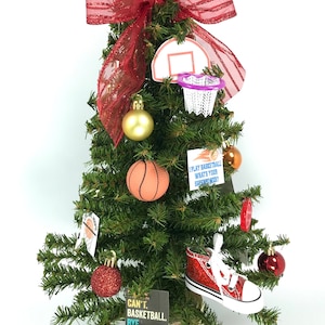 Basketball Themed 18" Christmas Tree - Etsy