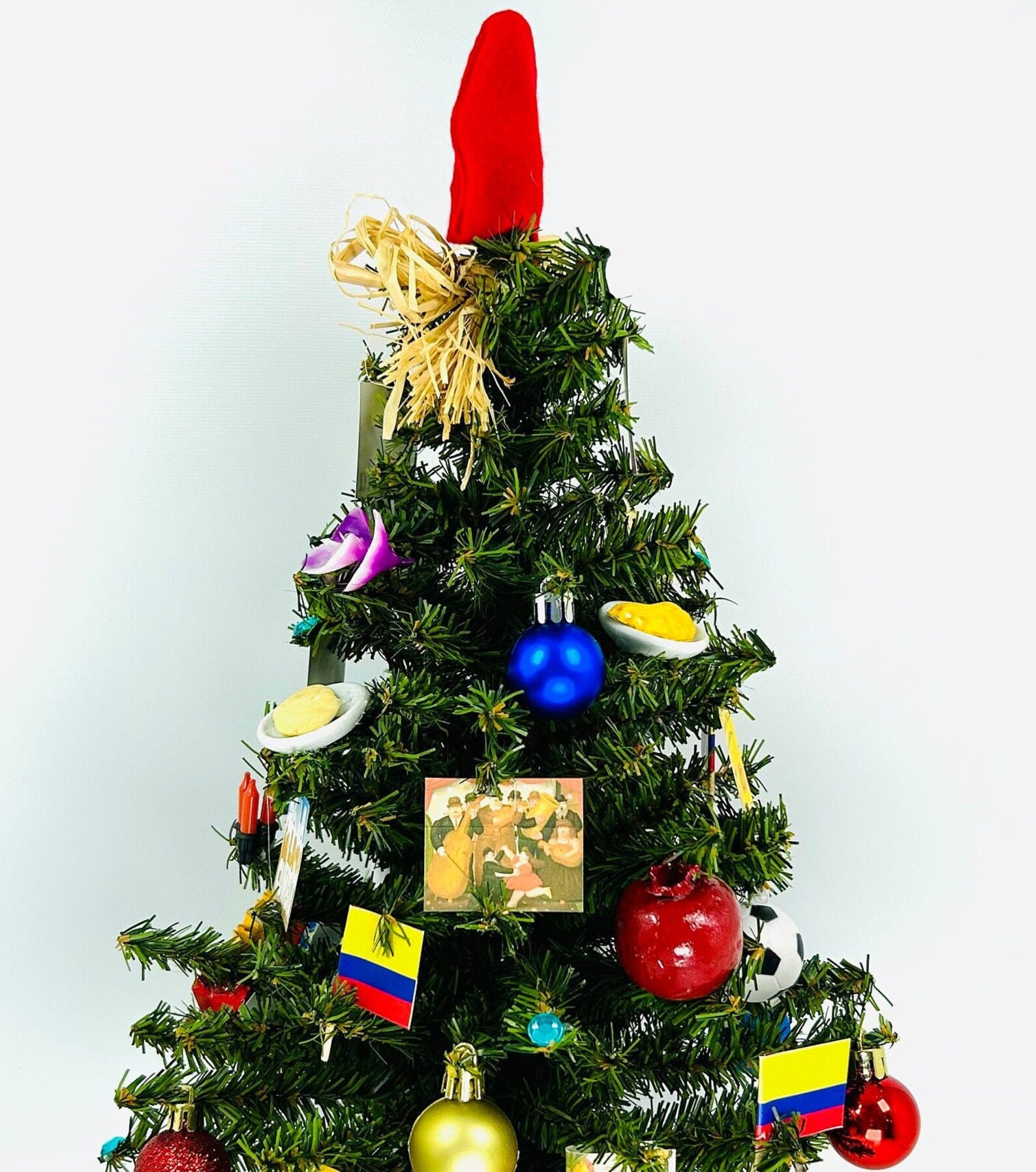 Colombia / Colombian Themed 18" Christmas Tree - Etsy
