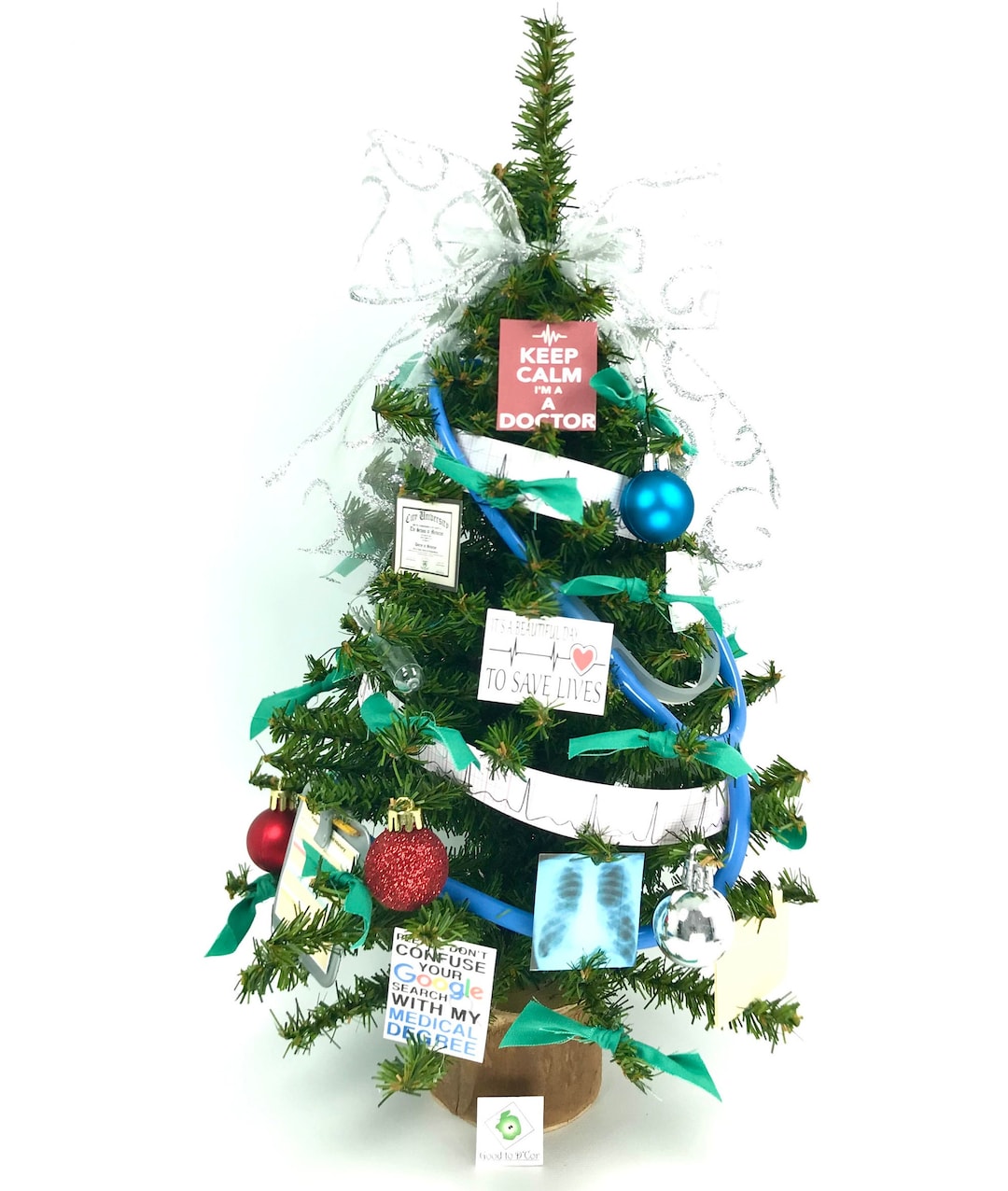 Doctor / Primary Care Physician 18" Themed Christmas Tree - Etsy