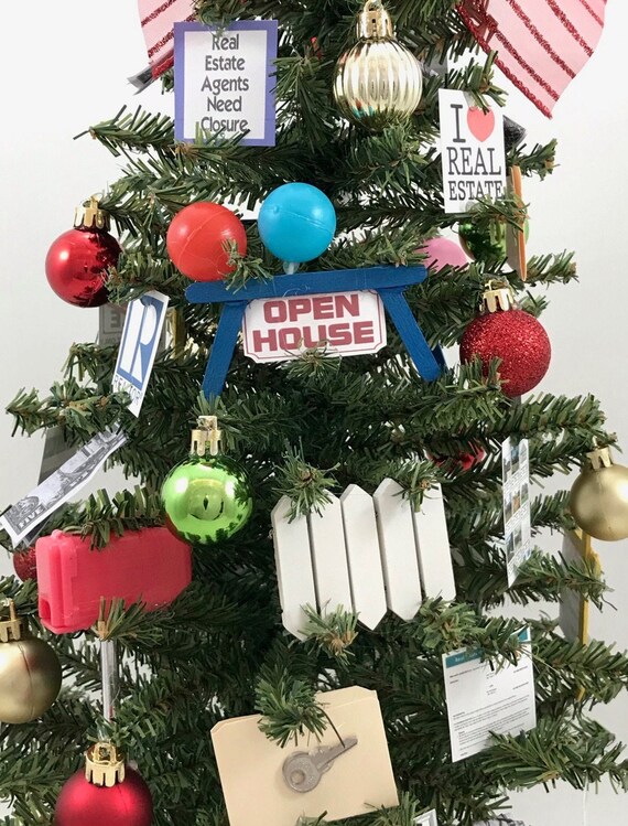 House Key Realtor Christmas Tree Xmas For Real Estate Agent, 49% OFF